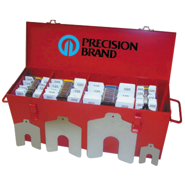 Precision Brand | 42996 | Master Assortment Slotted Shim Kit | Applied