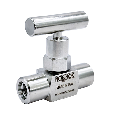 NOSHOK Inc | 142-EFFS | Mini Valve, Hard Seat, 7/16-20 UNF 2B Female - 7/16-20 UNF 2B Female ...