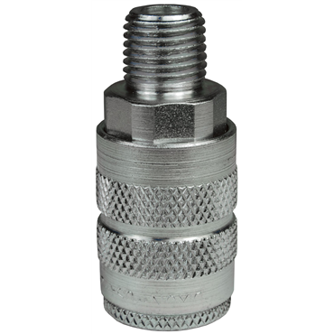 Dixon Valve & Coupling | 2FM2-S | 1/4" IND COUPLER, 1/4" M-NPTF, 303S ...