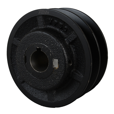 Martin | 2VP75 1 3/8 | 2VP Series Two Groove Variable Pitch Sheave ...